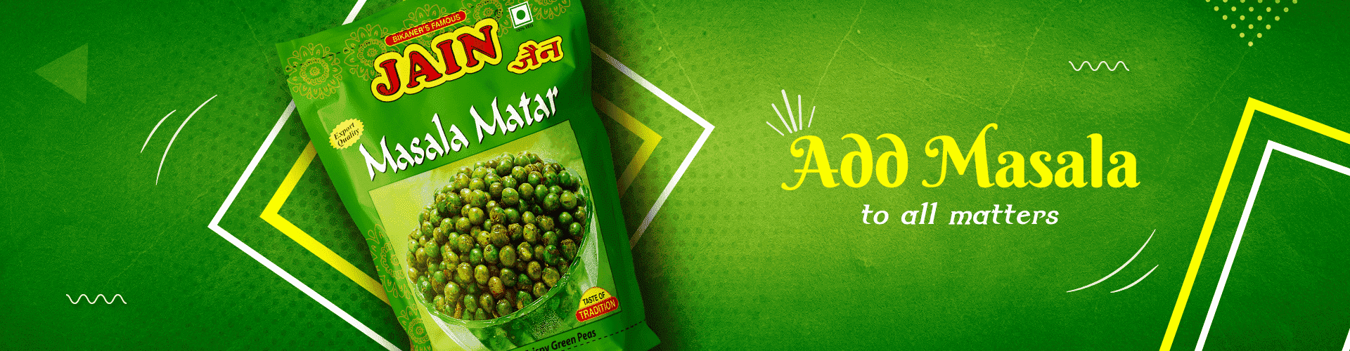 Buy Masala Matar from a Top Bikaneri Namkeens Brand